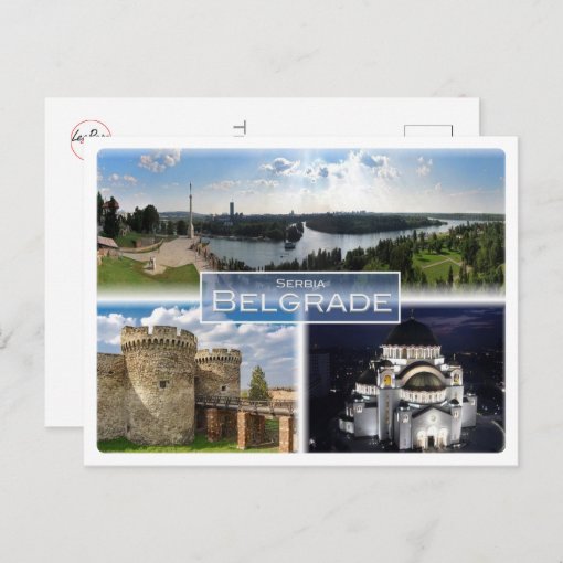 RS Serbia - Belgrade - Postcard | Zazzle