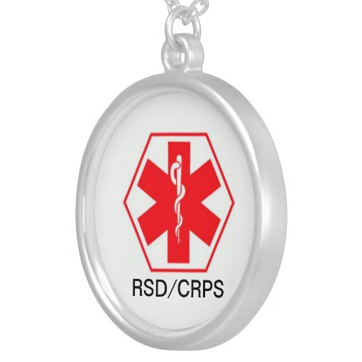 RSD Medical alert necklace CRPS | Zazzle