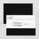 RSVP Card for Wedding and Graduation Invitations | Zazzle