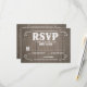 RSVP Western Wood Wedding Reply Cards | Zazzle