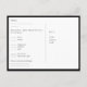 RSVP with Menu Template | Black Gold | Zazzle