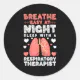 Rt Respiratory Therapy Care Week Rrt Respiratory T Classic Round ...