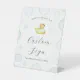 Rubber Duck Baby Shower Custom Text Sign | Zazzle