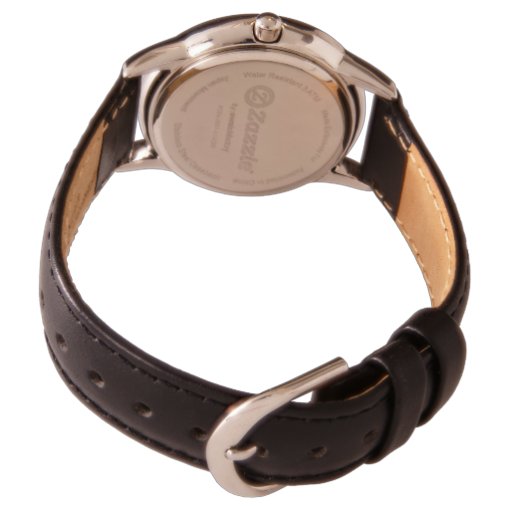 Rubber Duck Blue Bubbles Personalized Kids Watch | Zazzle