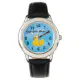 Rubber Duck Blue Bubbles Personalized Kids Watch | Zazzle