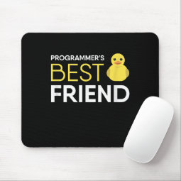Rubber Duck Debugging Programmers Best Friend Mouse Pad | Zazzle