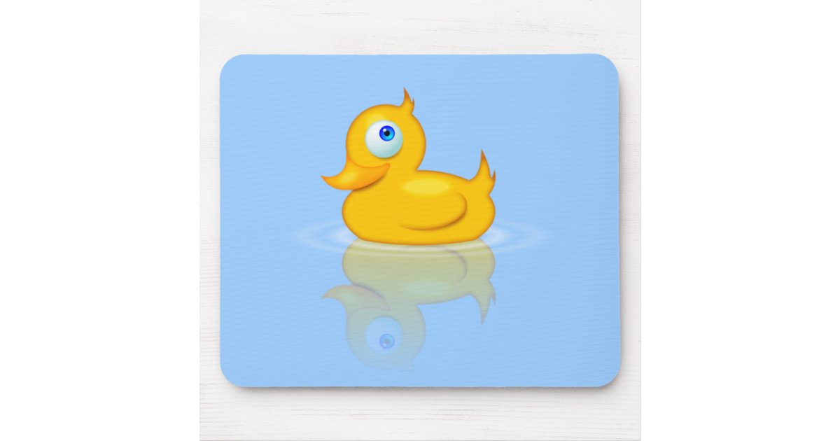 Rubber Duck Pad Mouse Pad | Zazzle