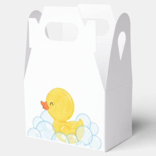 Rubber Duck Party Favor Boxes | Zazzle