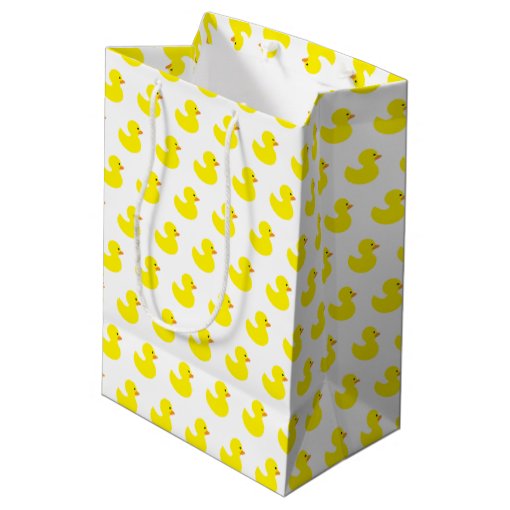 Rubber Duck Pattern Gift Bag | Zazzle