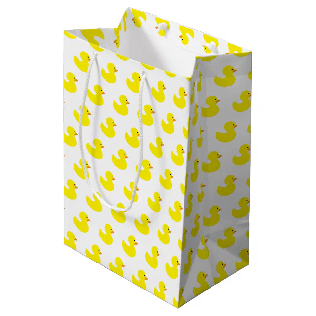 Rubber Duck Pattern Gift Bag | Zazzle