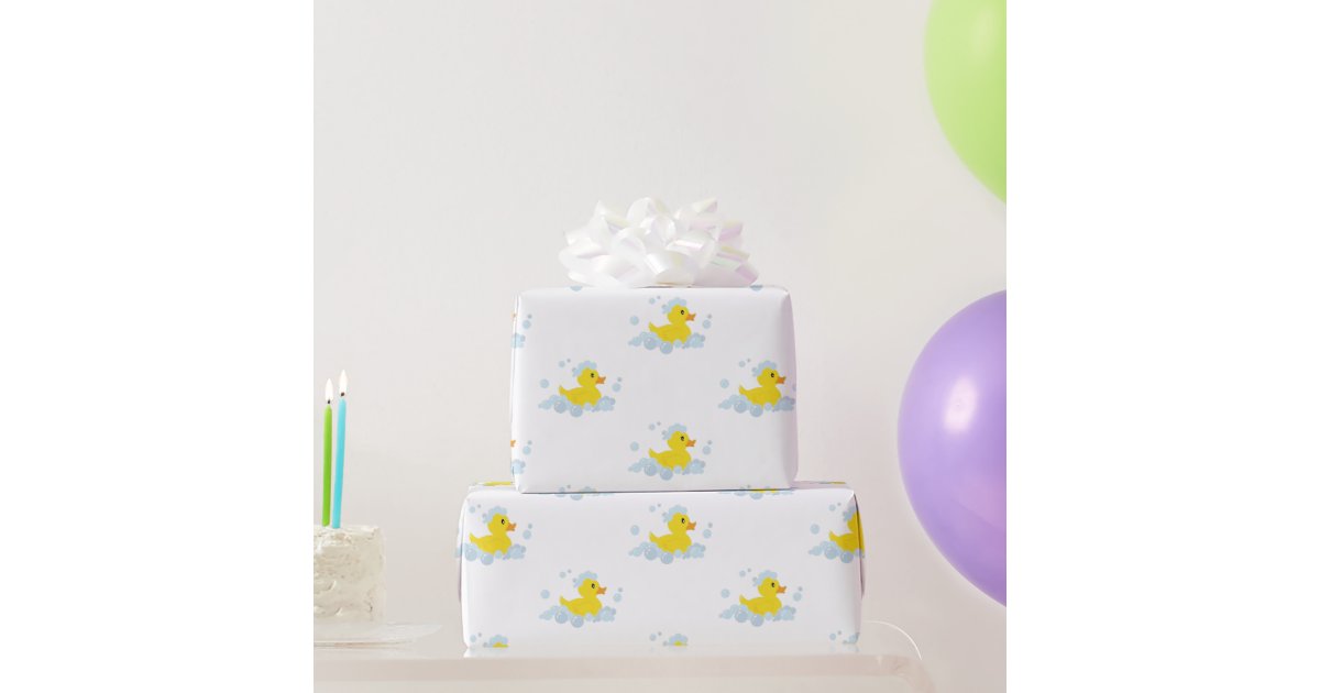 Rubber Duck Wrapping Paper | Zazzle