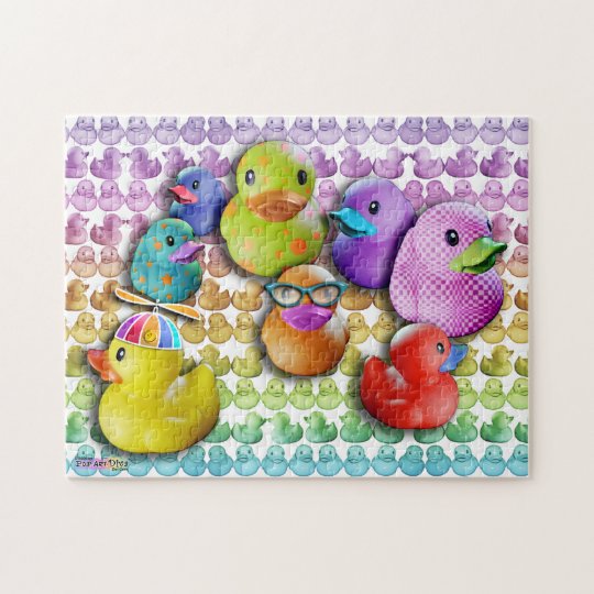 Rubber Duckies Puzzle | Zazzle.com