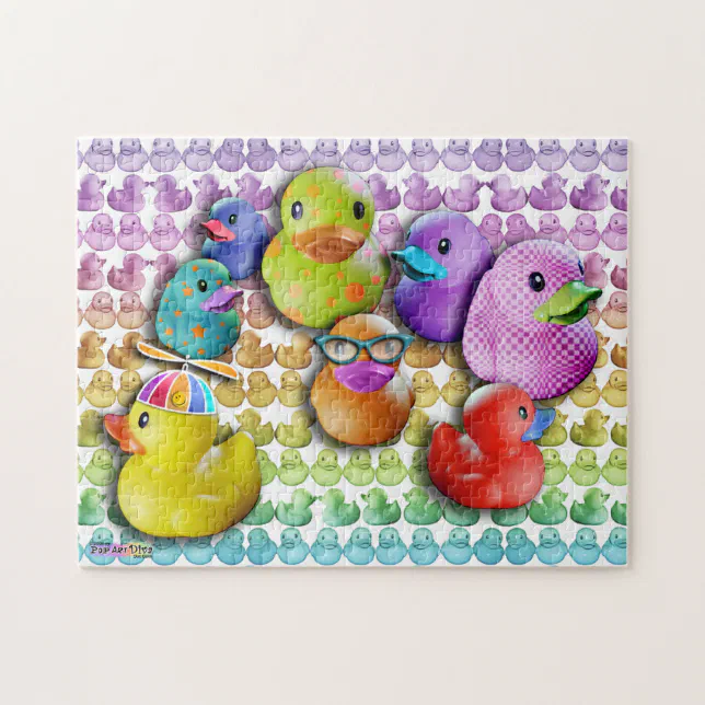 Rubber Duckies Puzzle | Zazzle