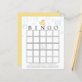 Rubber Ducky Baby Shower Bingo Game Card | Zazzle