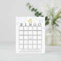 Rubber Ducky Baby Shower Bingo Game Card | Zazzle
