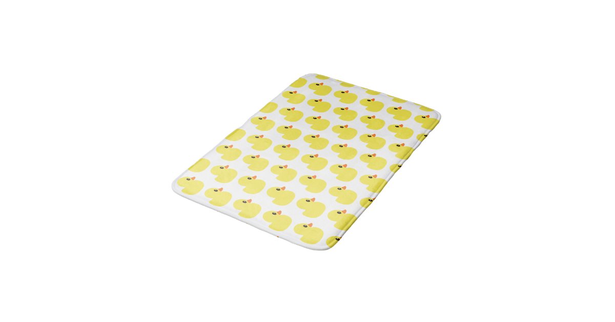 "Rubber Ducky" Bath Mat | Zazzle