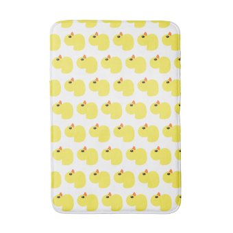 "Rubber Ducky" Bath Mat | Zazzle