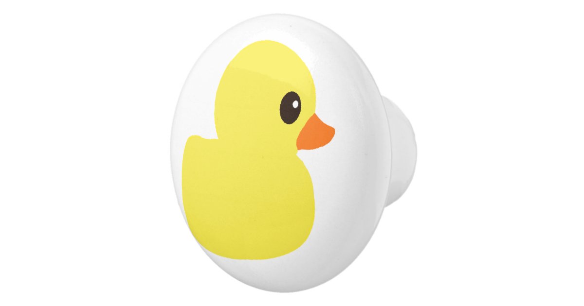 "Rubber Ducky" Dresser Drawer Knob | Zazzle