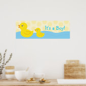 Rubber Ducky Duck Personalized Banner Sign | Zazzle
