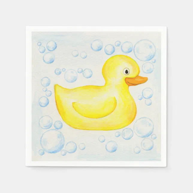 Rubber Ducky paper napkin | Zazzle