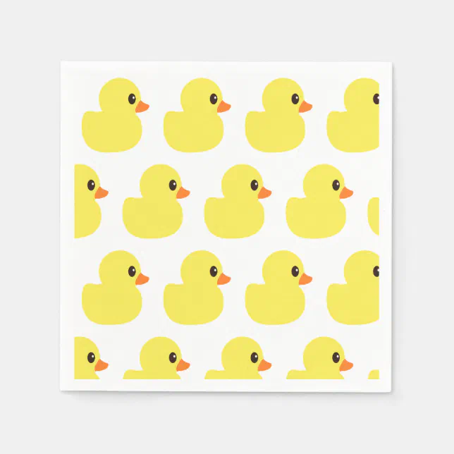 "Rubber Ducky" Paper Napkins | Zazzle
