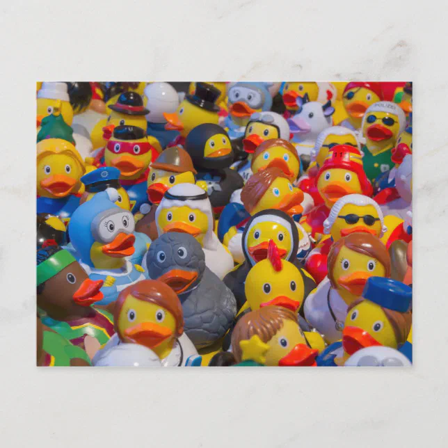 Rubber Ducky Parade Postcard | Zazzle
