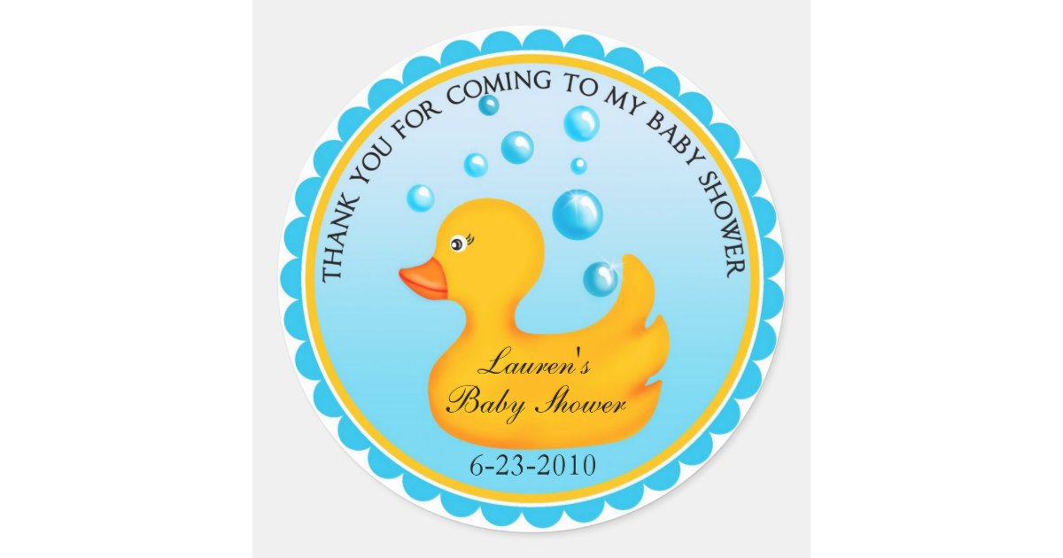 Rubber Ducky Stickers | Zazzle