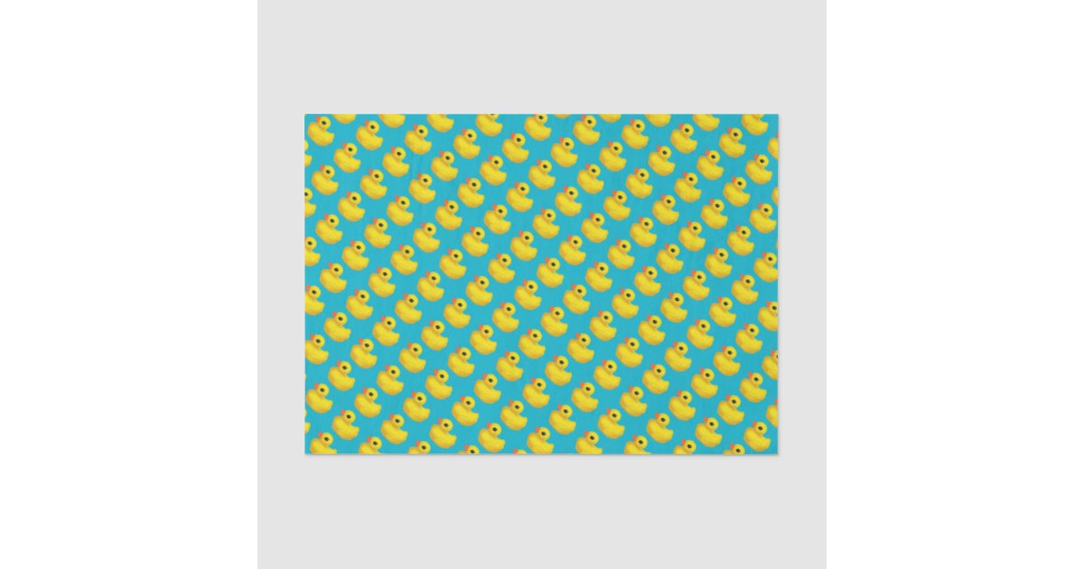 "Rubber Ducky" Tissue Paper | Zazzle