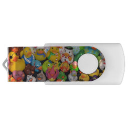 Rubber Ducky USB Flash Drive 8GB | Zazzle