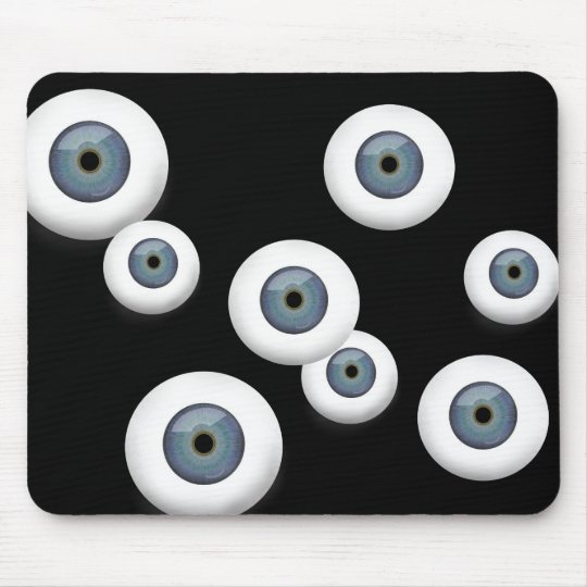 Rubber Eyeball Mouse Pad | Zazzle.com