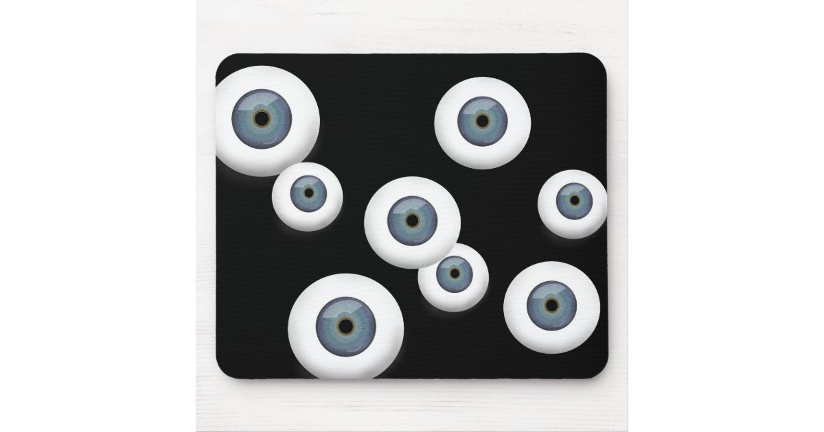 Rubber Eyeball Mouse Pad | Zazzle.com