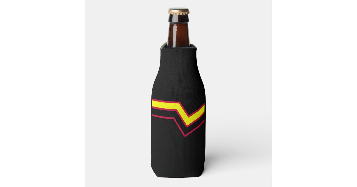 RUBBER LATEX PRIDE FLAG BOTTLE COOLER | Zazzle