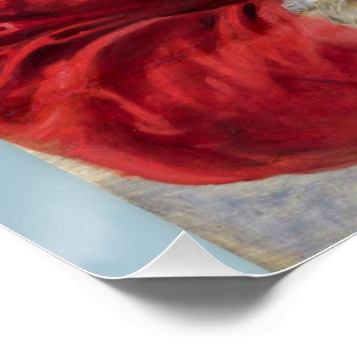 Rubens Felt hat CC0728 Perfect Poster | Zazzle