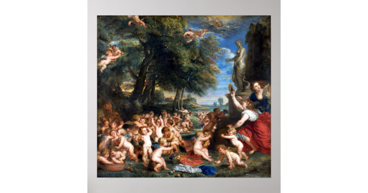 Rubens - Worship Of Venus Poster | Zazzle