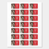 Ruby 40th wedding anniversary photo gemstone red matchboxes | Zazzle