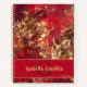 Ruby and Gold Notebook | Zazzle