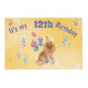 Ruby Cavalier King Charles Spaniel Birthday Placemat | Zazzle