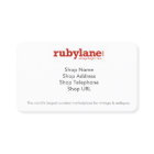 Ruby Lane Custom Business Card | Zazzle