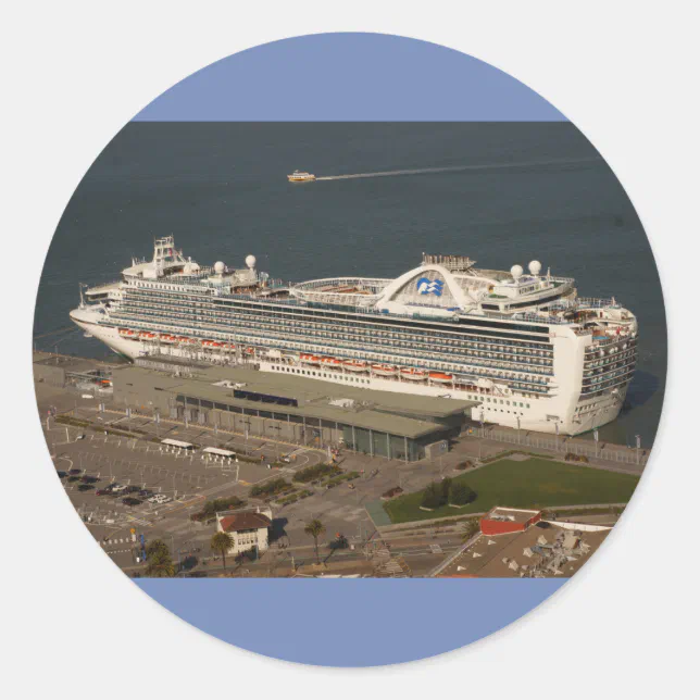 Ruby Princess Cruise, SF Stickers | Zazzle