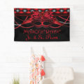 Ruby Red, Masquerade Party Banner | Zazzle