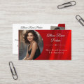 Ruby Shine Pageant Business Card | Zazzle