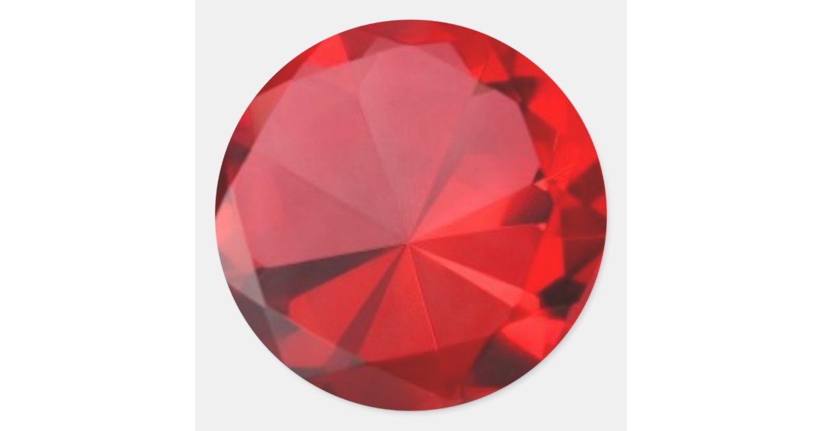 Ruby Sticker | Zazzle