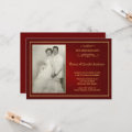 Ruby Wedding Anniversary Invitations - 40th | Zazzle