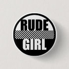 Rude Girl Traditional Tattoo Pin | Zazzle.com