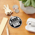 Rude Girl Keychain | Zazzle