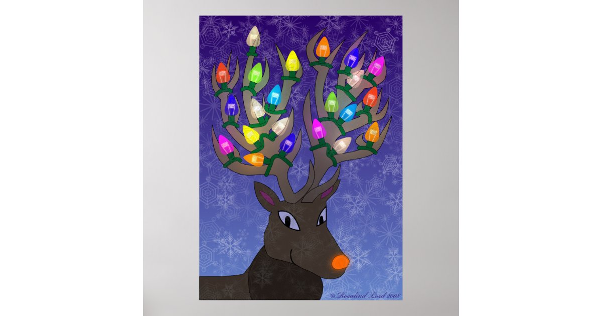 Rudolf Poster | Zazzle