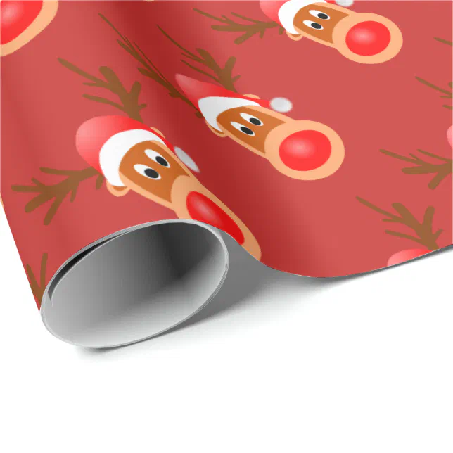 Rudolph Wrapping Paper | Zazzle