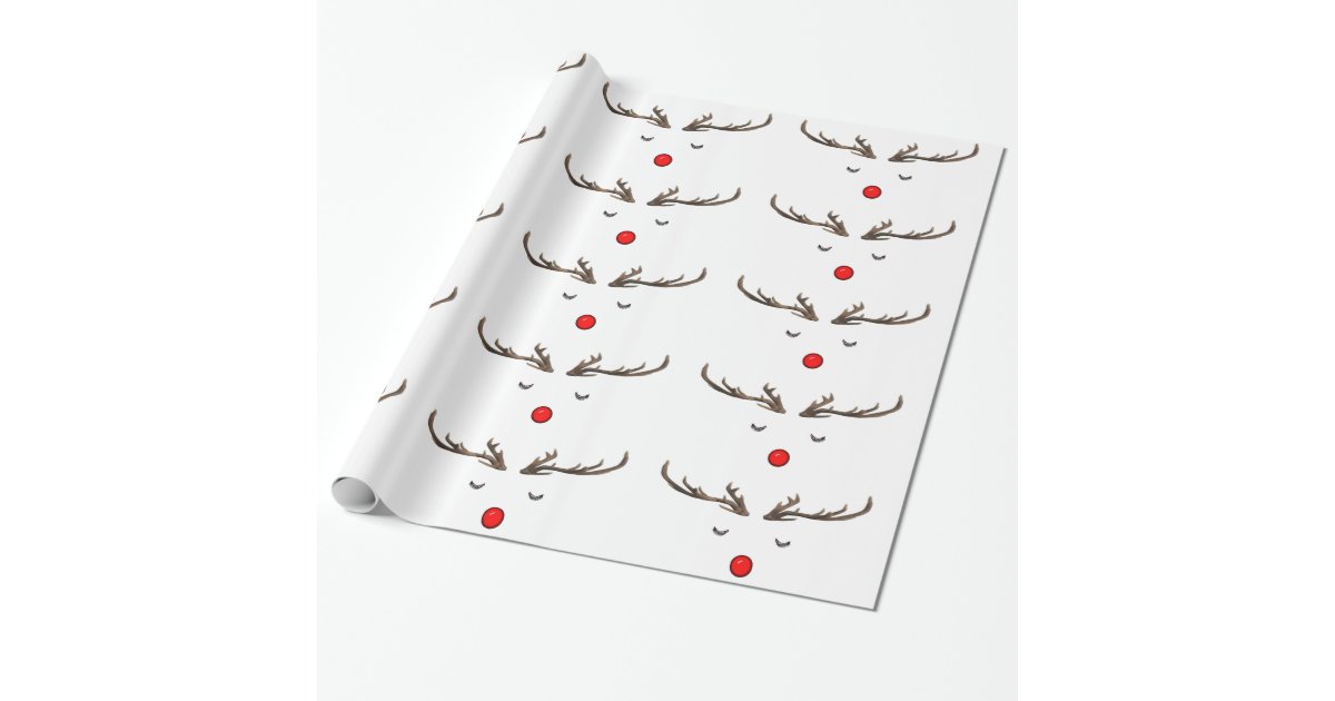 Rudolph Wrapping Paper | Zazzle