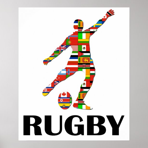 Rugby Posters & Prints | Zazzle