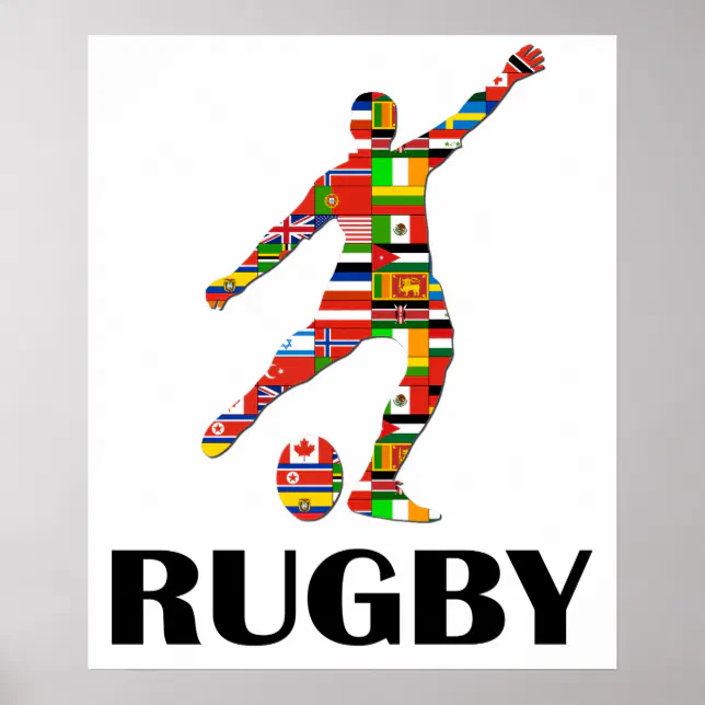 Rugby Poster | Zazzle
